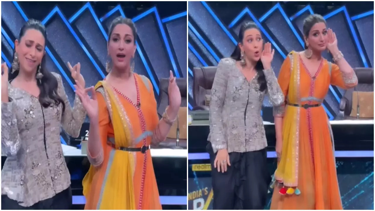 Hum Saath Saath Hain! Karisma Kapoor, Sonali Bendre Recreate Mhare ...