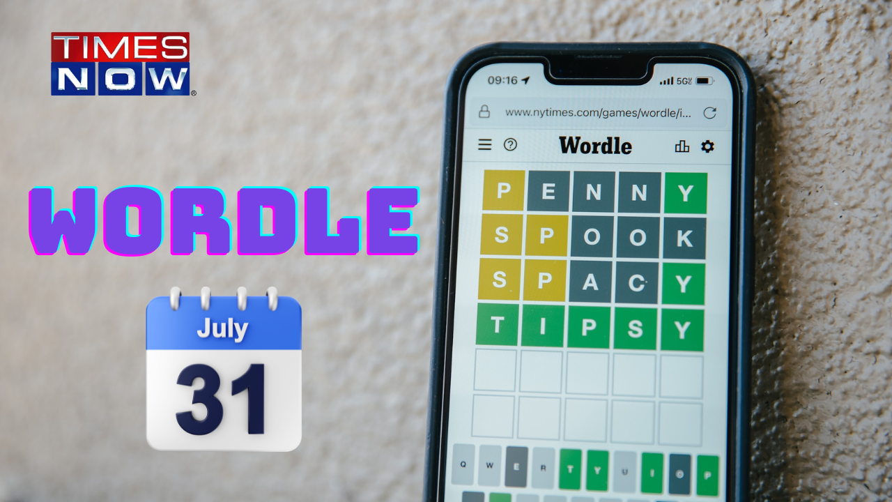 Today's Wordle Answer and Hints for #772 on July 31 | Technology ...