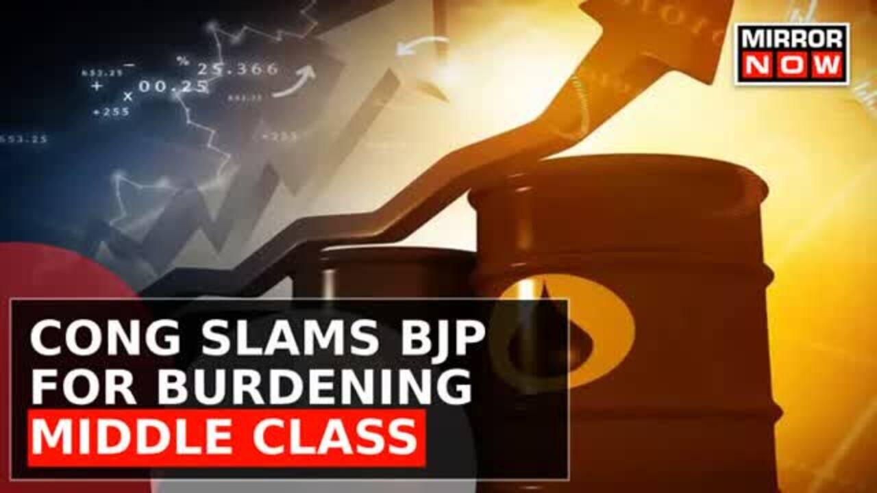 Congress Accuses BJP Government Of Profiteering From High Fuel Taxes ...
