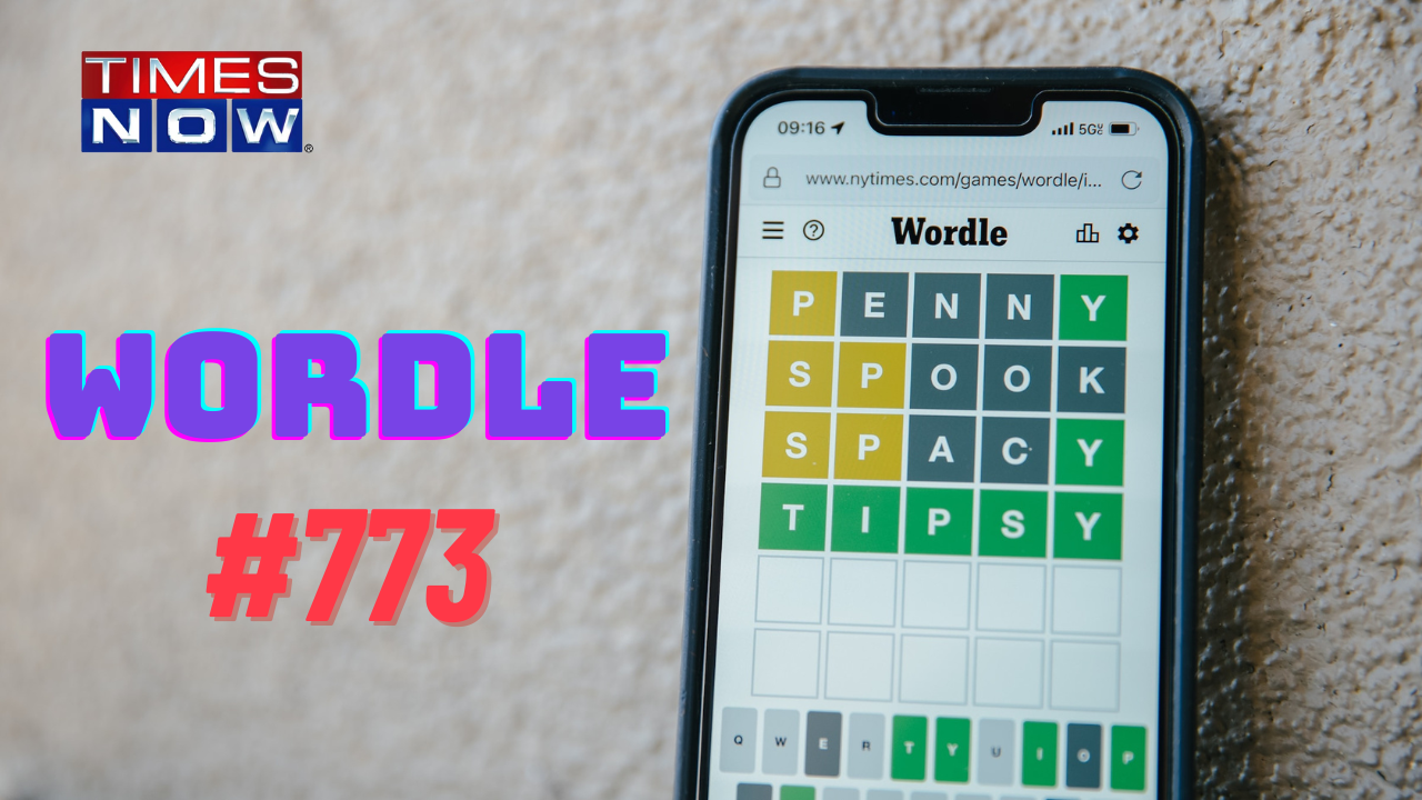 Today's Wordle Answer and Hints for #773 on August 1 | Technology ...