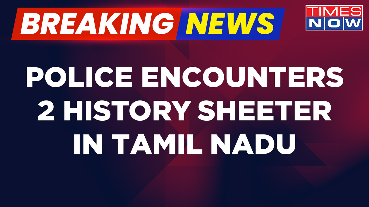 Breaking News | Police Encounters Two History Sheeter In Chennai, Tamil ...