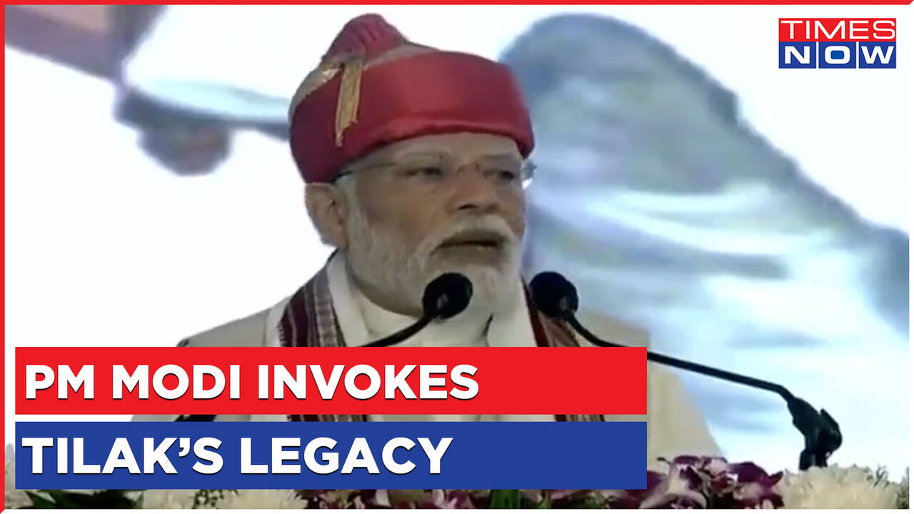 Prime Minister Narendra Modi Invokes Lokmanya Tilak While Addressing The Award Ceremony | Top ...