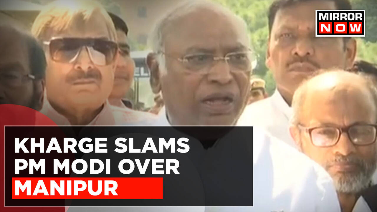 Mallikarjun Kharge Slams PM Modi, Says 'PM Has Time For Poll Speech' But 'Not Speaking On ...