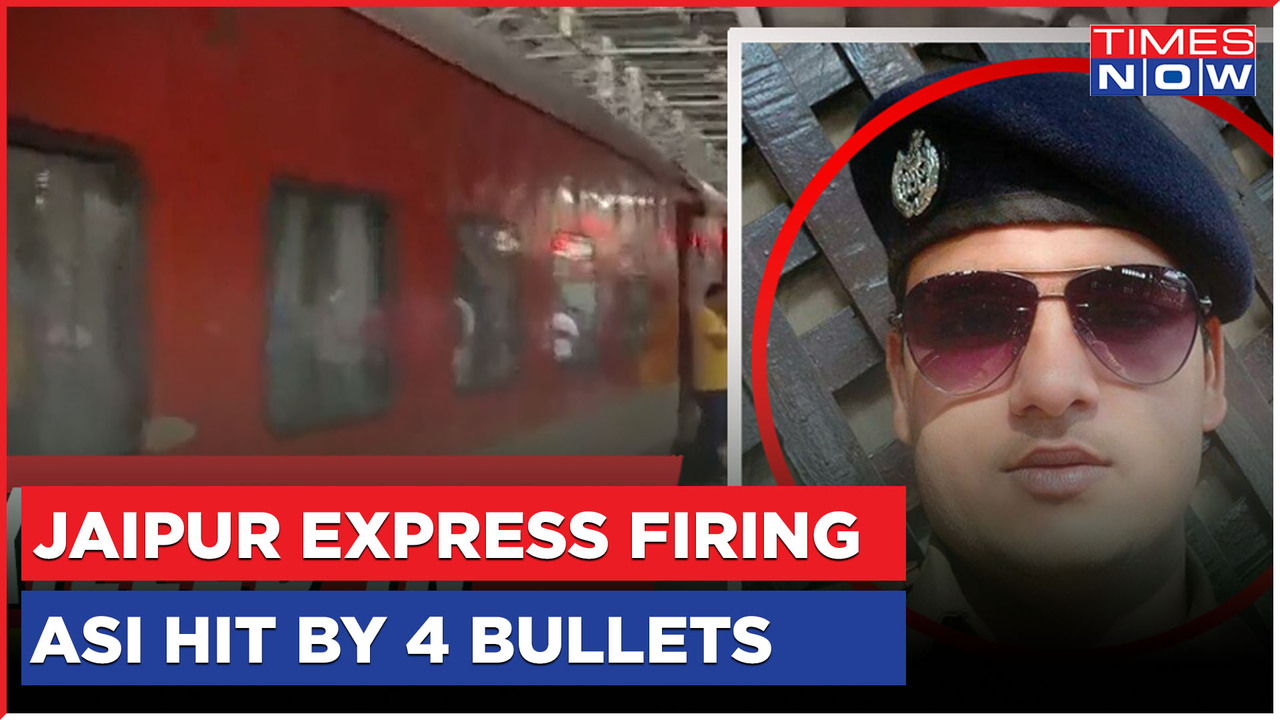 Big Update On Jaipur Express Firing Case: ASI Hit By 4 Bullets As Per ...