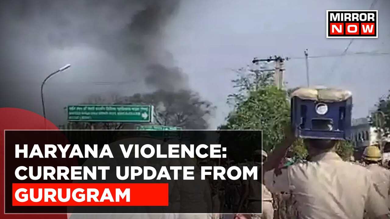 Haryana Gurugram Violence: Cops Updates On Current Situation In State ...