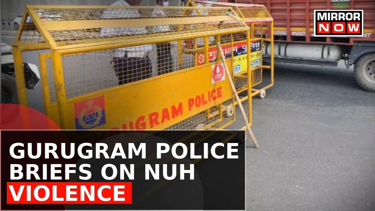 'No Major Incident Today,' Says ACP Varun Dahiya Briefs On Nuh Violence ...