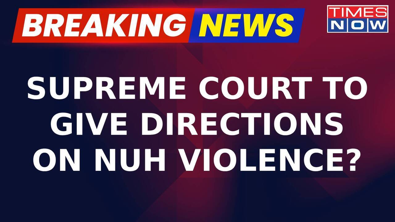 Breaking News | The Supreme Court To Hear And Give Directions On The ...