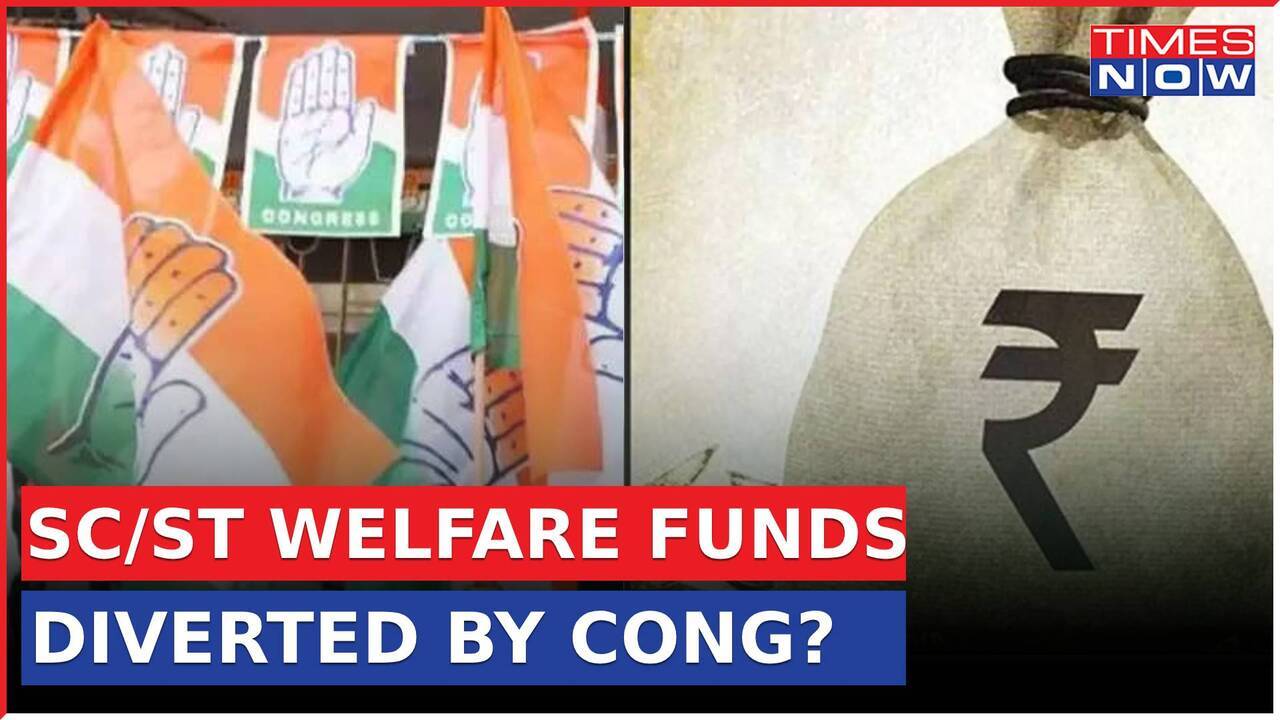 Controversial Diversion Of SC/ST Welfare Funds For Congress Poll ...