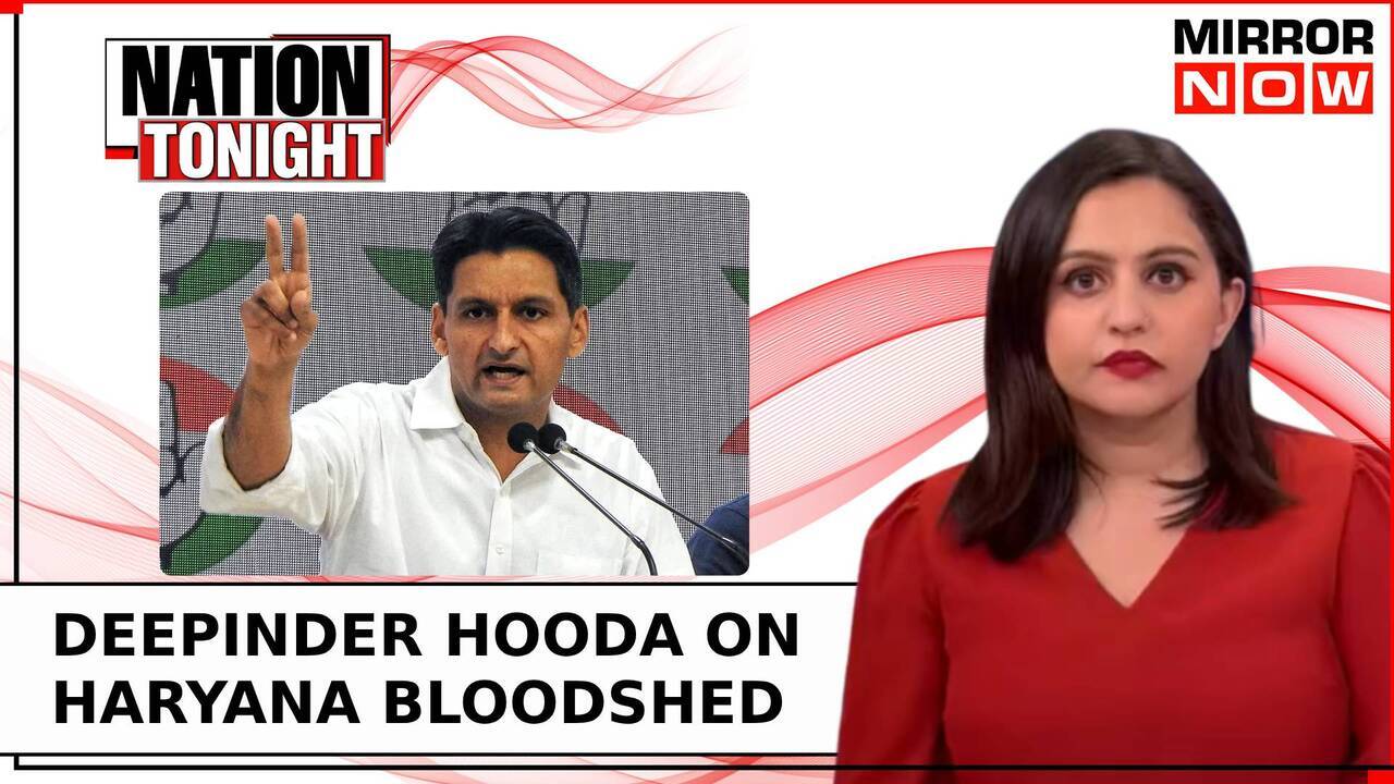 Deepinder Hooda Exclusive | Unraveling Haryana Unrest, Communal ...