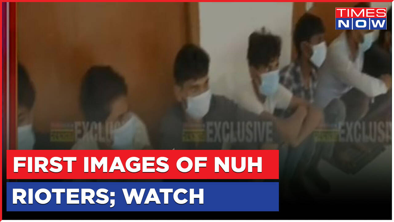 Watch | First Pictures Of Nuh Violence Accused; 7 Dead, 139 Arrests ...