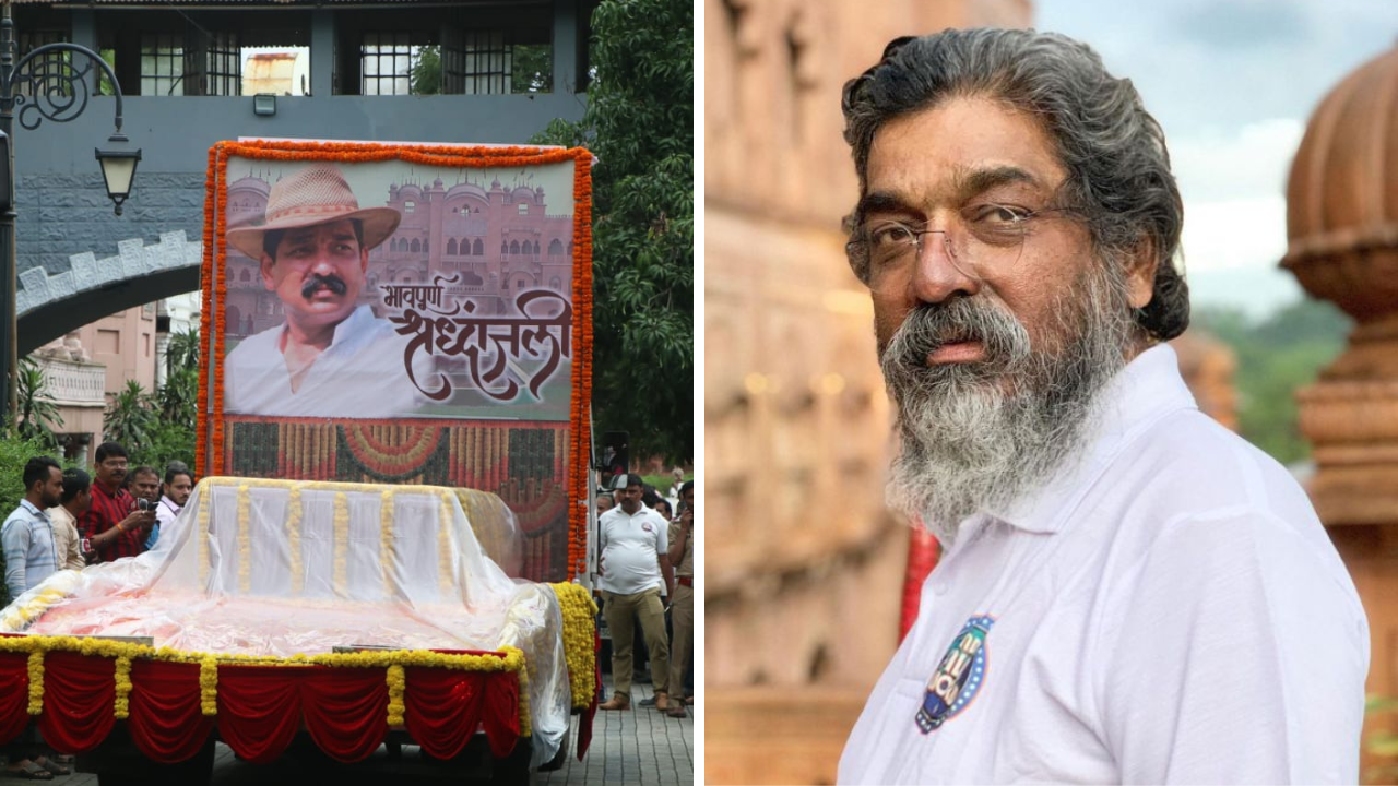 Nitin Desai Funeral: Late Art Director's Mortal Remains Carried To ND Studios In Karjat For Last ...