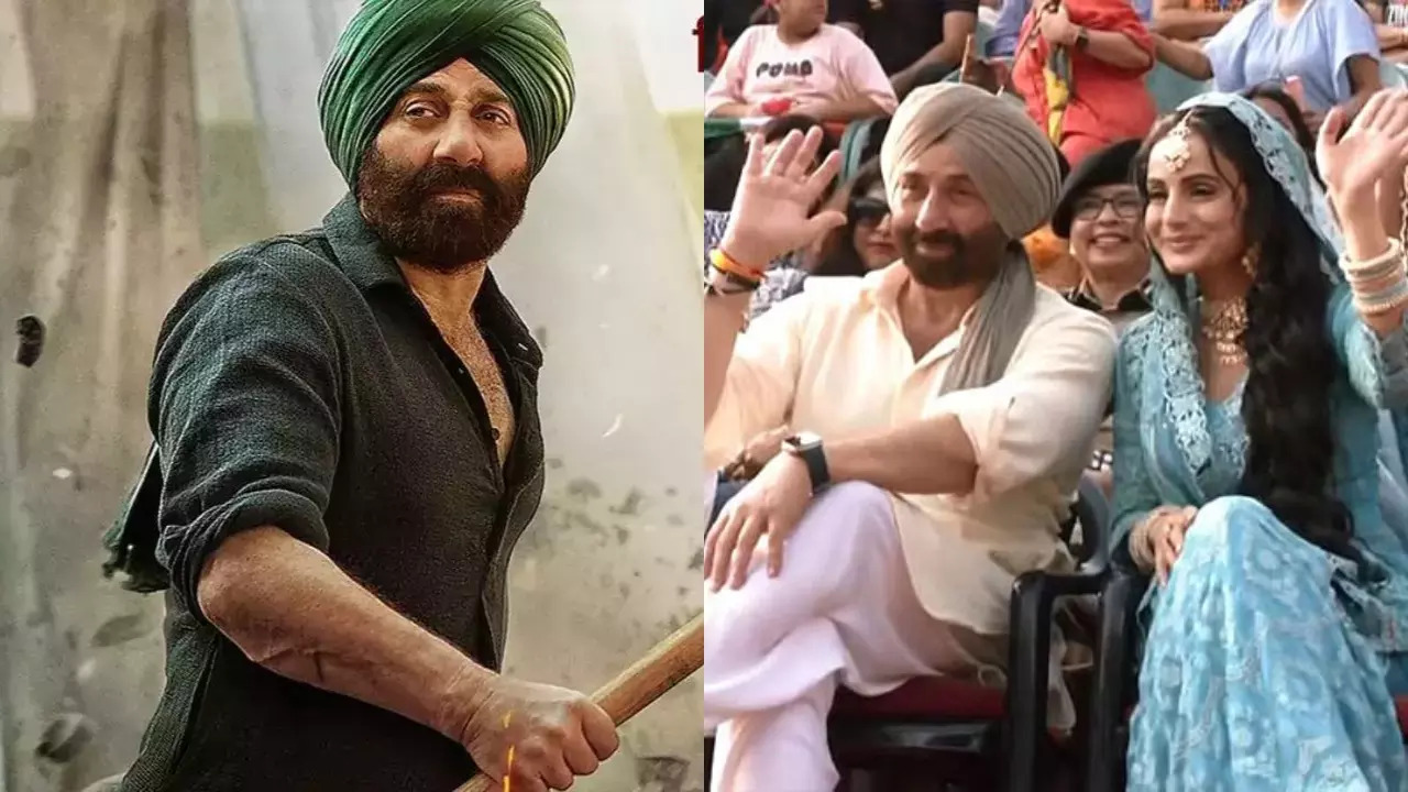 Ahead Of Gadar 2 Release, Sunny Deol, Ameesha Patel Visit Attari-Wagah Border. See PICS ...