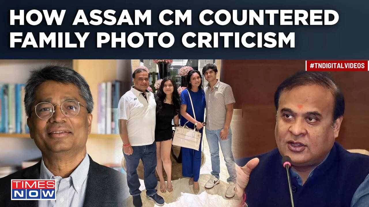 Himanta Sarma Faces Criticism From Twitter User Over Family Photo, Hits ...
