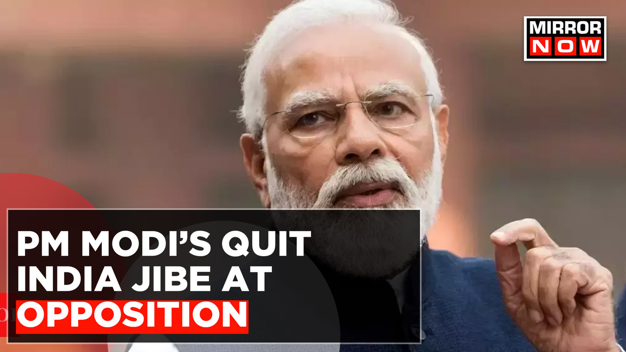 Prime Minister Narendra Modi Train Guns At Opposition And Says ''Now ...