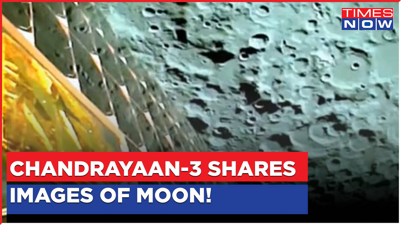 Chandrayaan 3 Moon Mission | Chandrayaan Shares First Footage Of The ...
