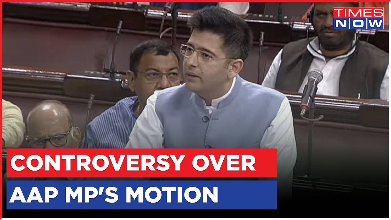 AAP MP Raghav Chadha Alleges 'Signature Forgery', HM Shah Demands Investigation | English News ...