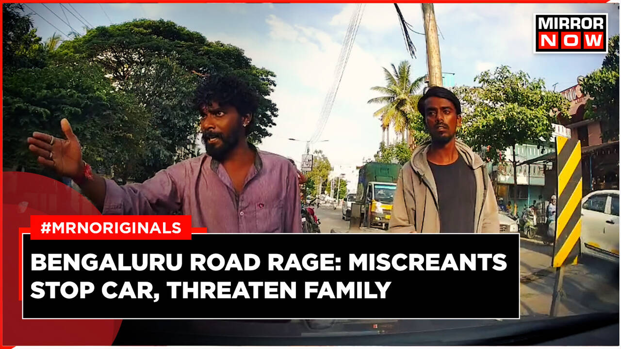 Bengaluru Road Rage: Bike-Borne Miscreants Threaten Family, Block Car ...