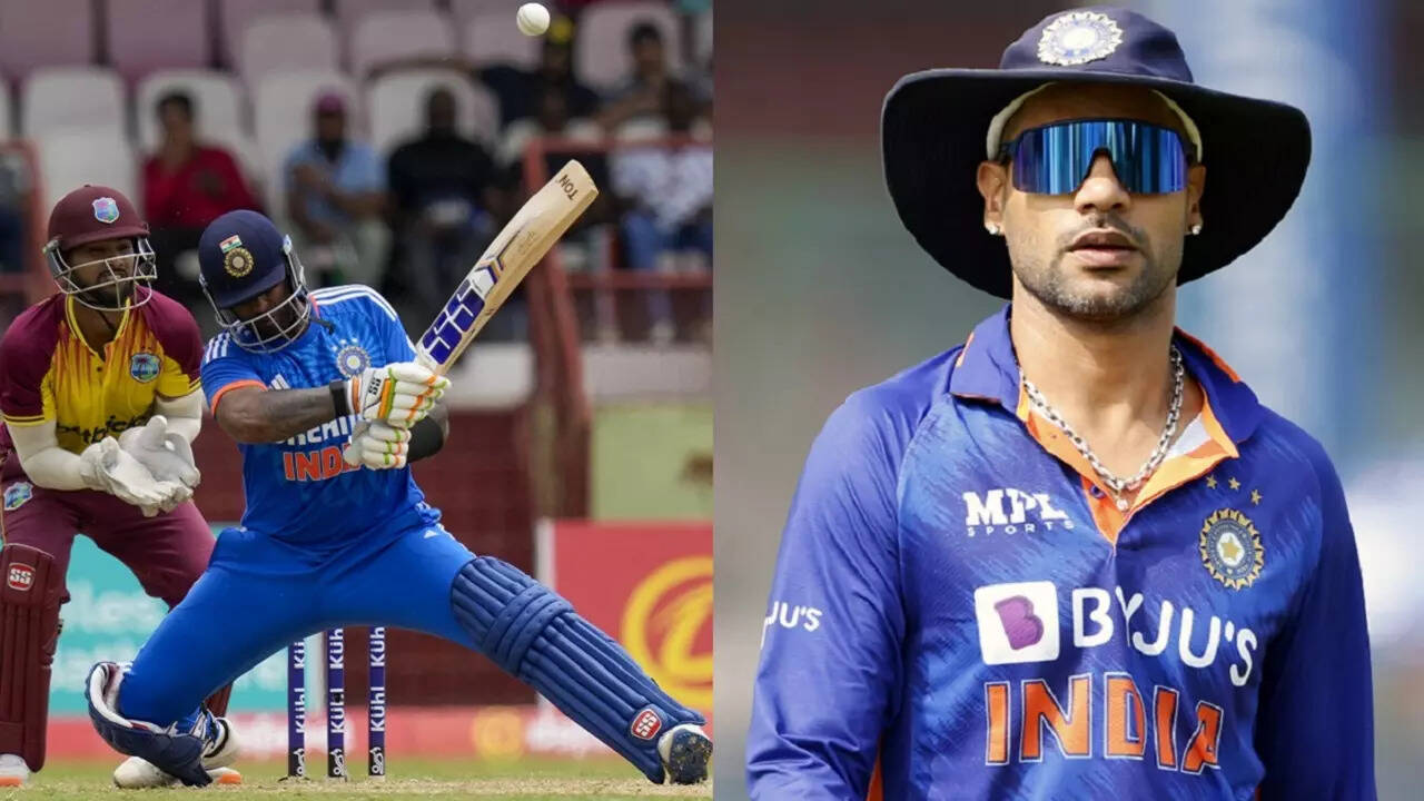 Suryakumar Yadav Overtakes Shikhar Dhawan To Become India's 4th Leading Run-getter In T20Is ...