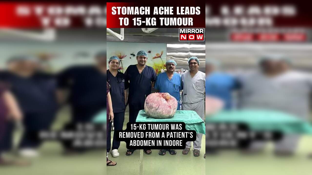 Stomach Ache Leads To 15-Kg Tumour