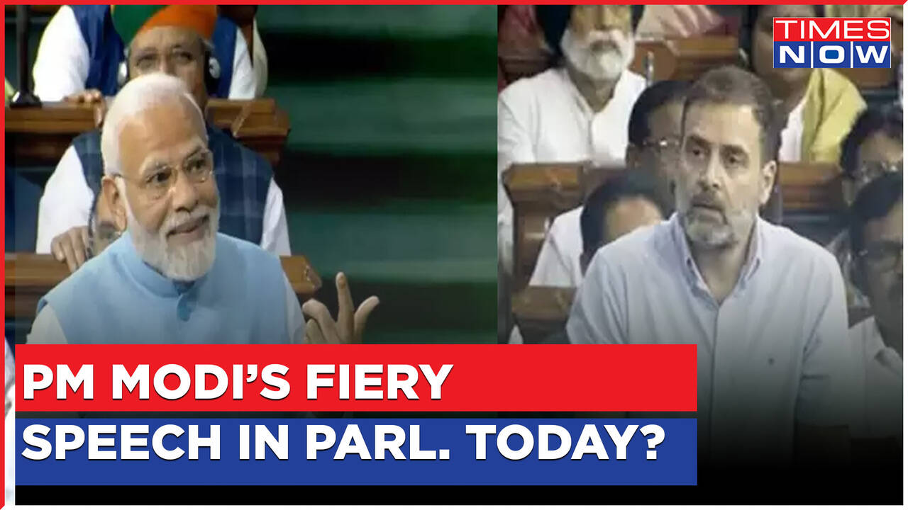 PM Modi To Speak In LS Today As House Votes For No Confidence Motion ...