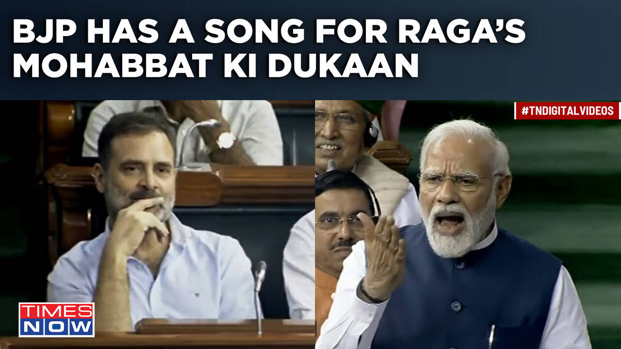 BJP's Song For Rahul Gandhi's Mohabbat Ki Dukaan After PM Called It ... BJP's Song For Rahul Gandhi's Mohabbat Ki Dukaan After PM Called It ...