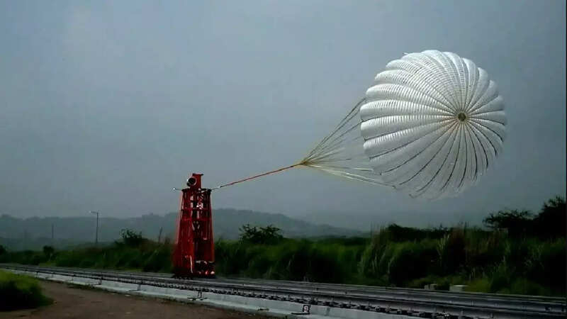 Gaganyaan Mission: ISRO Successfully Conducts Drogue Parachute ...