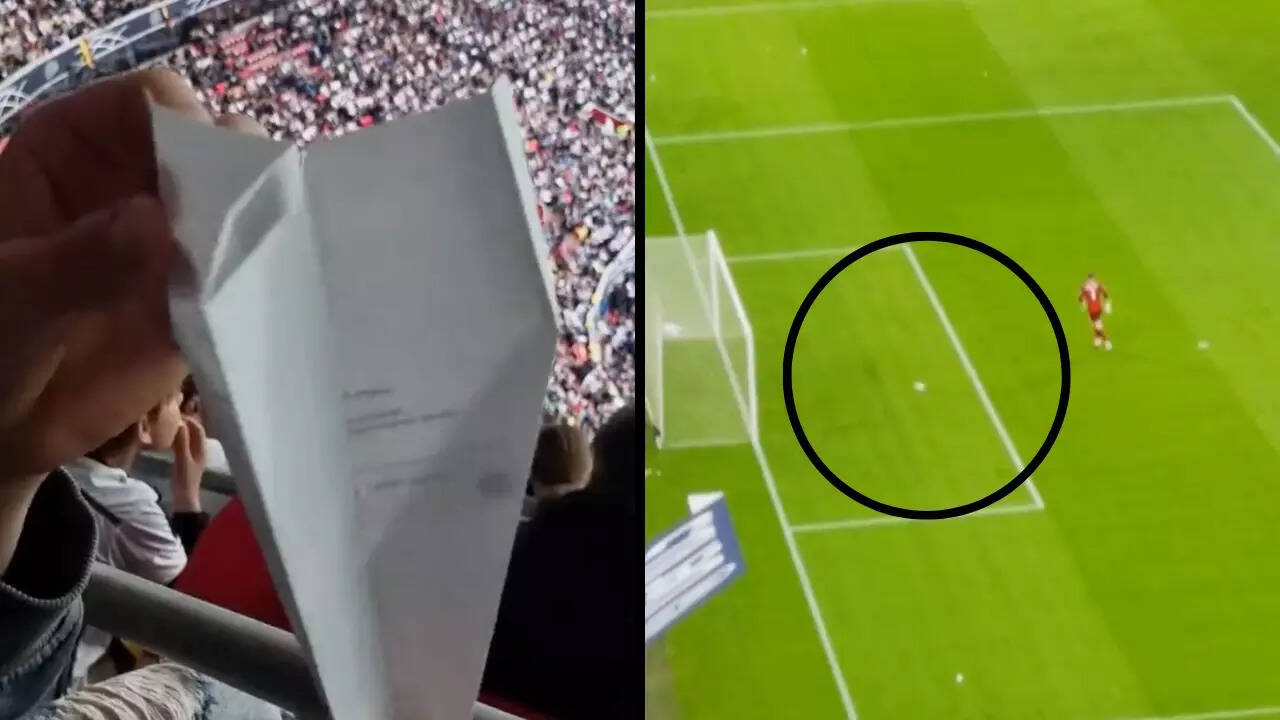 Video: UEFA Nations League Fan Scores a ‘Paper Plane Goal’ From Stands ...