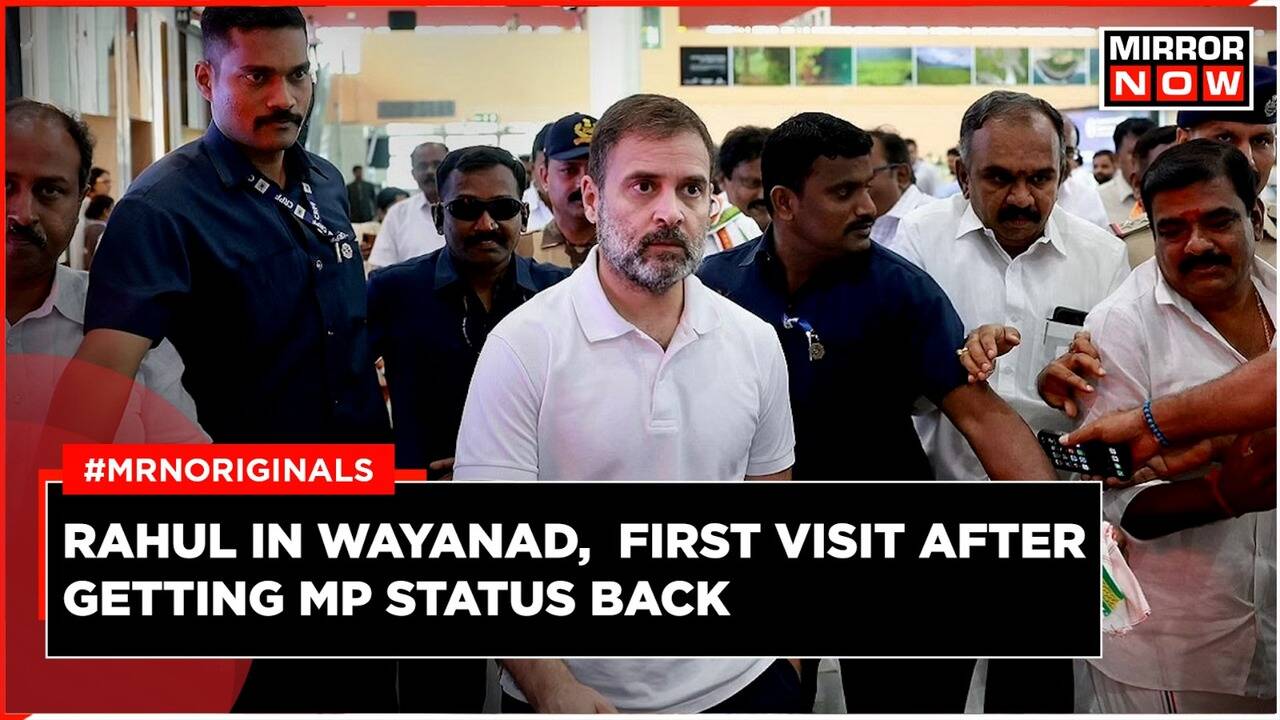 After Being Reinstated As Lok Sabha Mp, Rahul Gandhi Paid First Visit ...