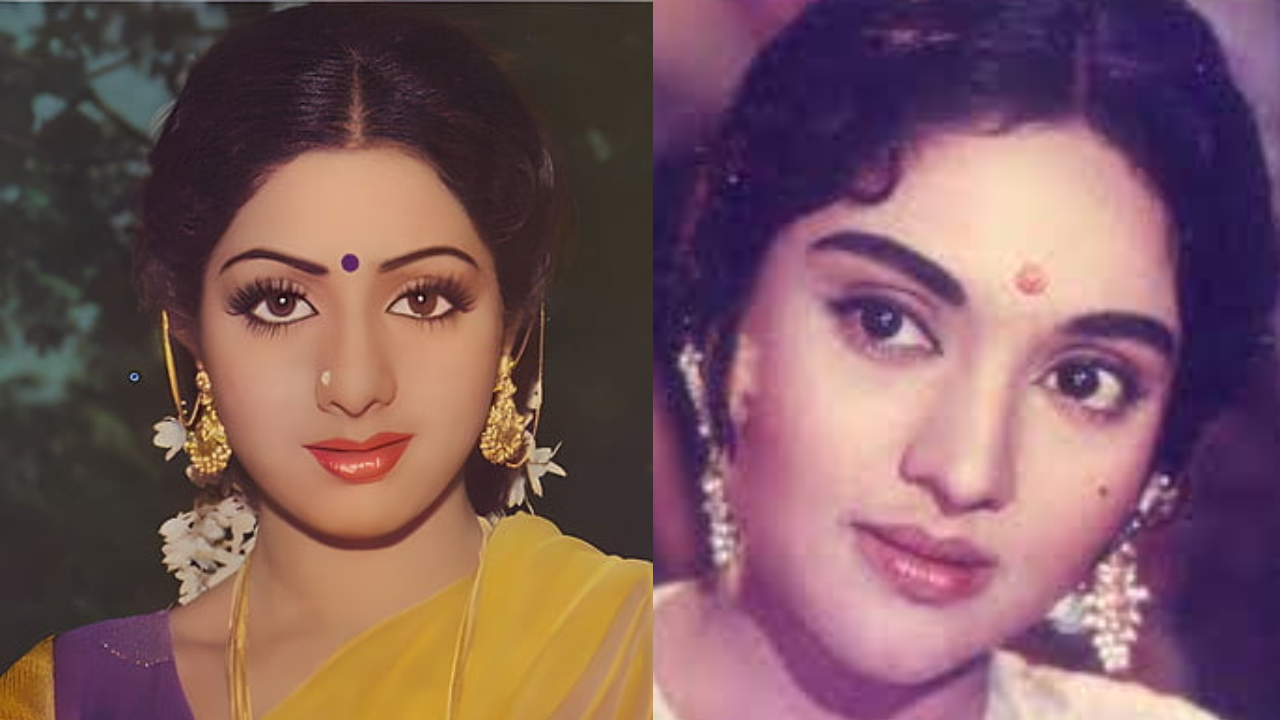 Sridevi And Vyjayanthimala, The Tamil Legends Who Share A Lot More Than The Same Birth Date ...