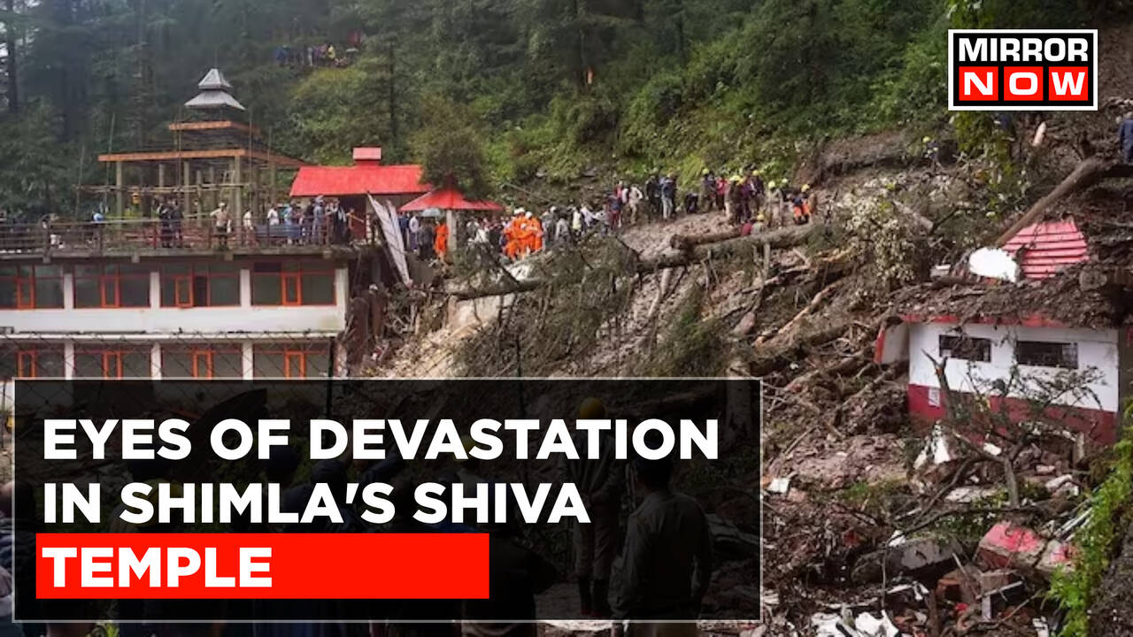 9 Dead, Over 25 Feared Trapped As Landslide Hits Shiva Temple In Himachal Pradesh | Top News ...