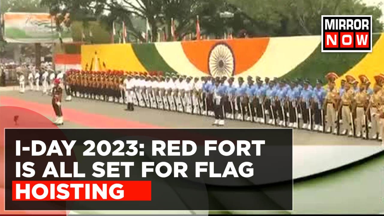Independence Day 2023: PM Modi Soon To Reach Red Fort Ahead Of Flag ...
