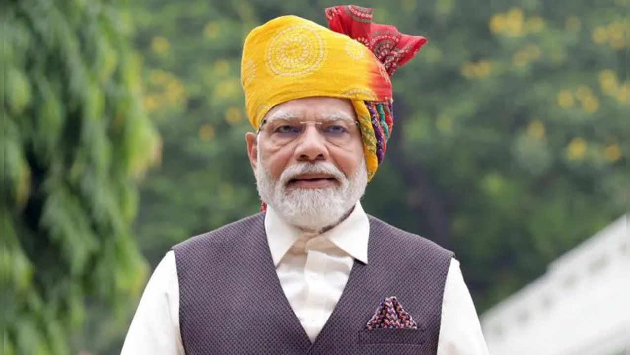 This Independence Day, PM Modi Wears Rajasthani-Style Turban | Decoded ...