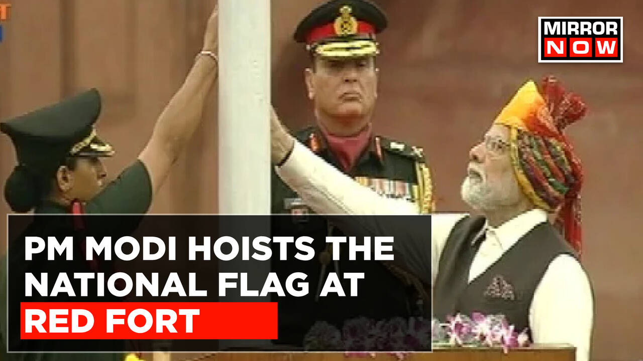 Independence Day 2023: PM Modi Unfurls The National Flag At The Red ...