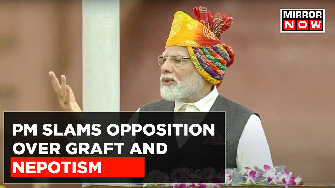 Prime Minister Narendra Modi Decries Corruption, Dynasty & Appeasement ...