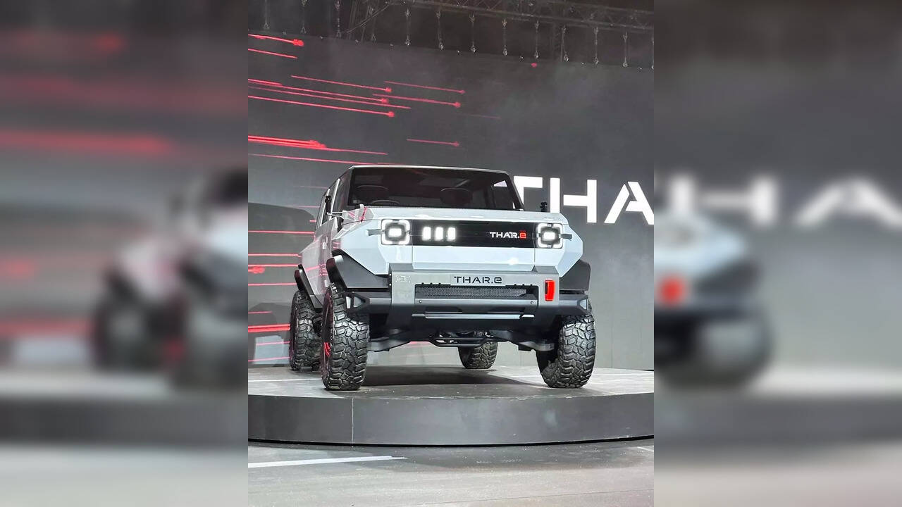 Thar Electric | Mahindra Thar.e Revealed in Cape Town: Range, Power ...