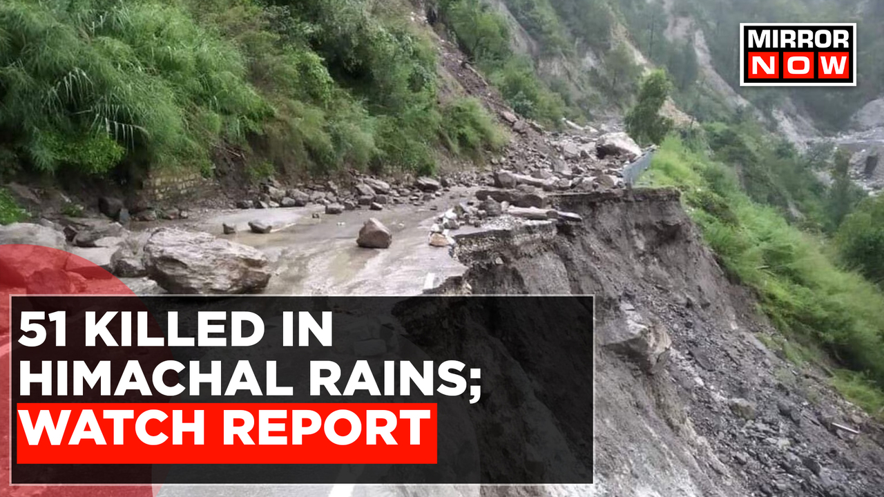 51 killed In Himachal Rains, 14 of them In Shimla Landslides | Chief Minister Sukhvinder Singh ...