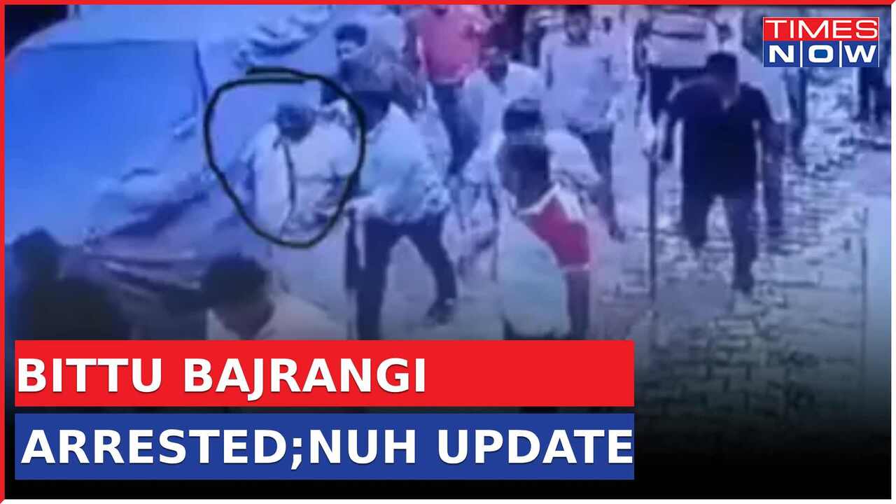 Nuh Violence: Haryana Police's Dramatic Arrest Of Bajrang Dal Member ...