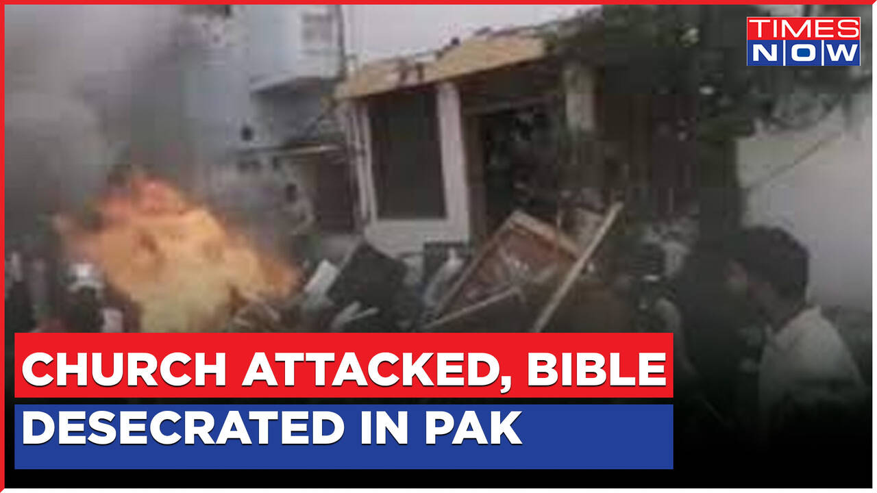 Breaking News | Church Attacked In Pakistan's Faisalabad; 'Bibles ...