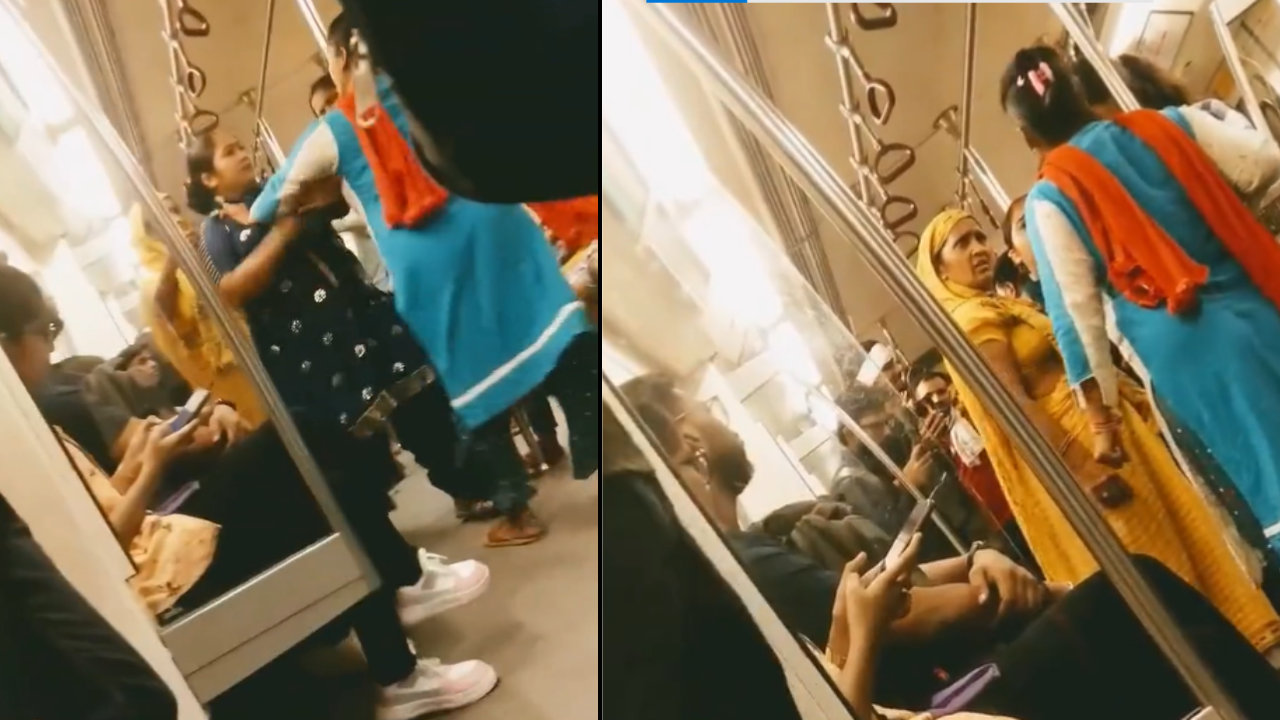 'Baap Ki Metro Hai?': Another Delhi Metro Fight Goes Viral, This Time ...