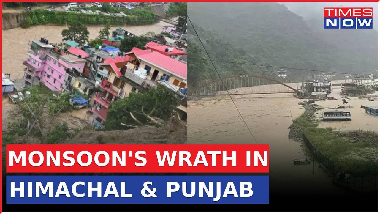 Monsoon Havoc: Himachal Pradesh Grapples With Devastation, Death Toll Rises | Punjab Battles ...