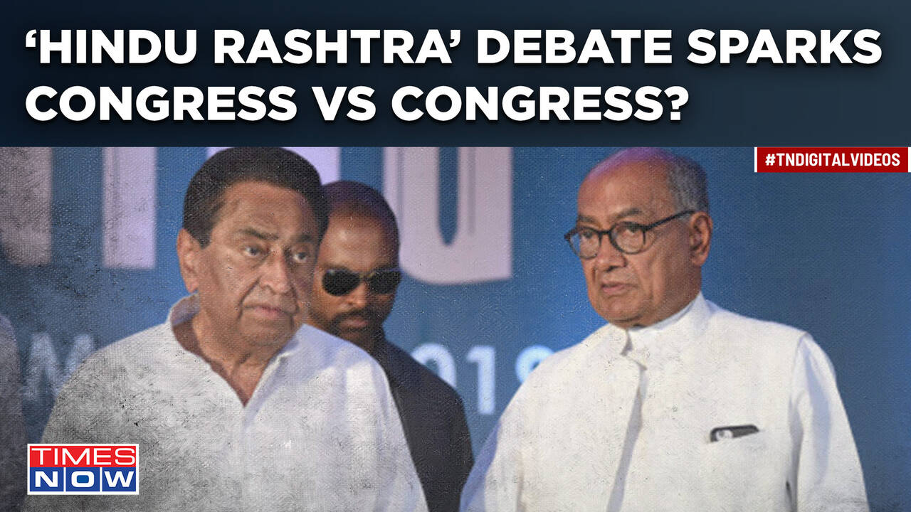 Congress Vs Congress Over Hindu 'Rashtra'? Digvijaya Takes On Kamal Nath In Poll-Bound MP ...