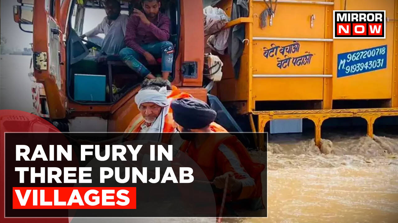 Punjab Flood Ground Report | Rain Fury In Three Punjab Villages | NDRF ...