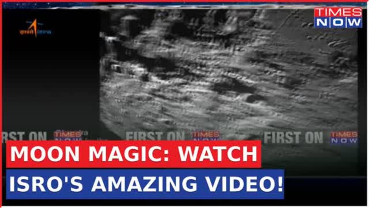 ISRO Unveils Thrilling Moon Video: Chandrayaan-3's Vikram Lander ...