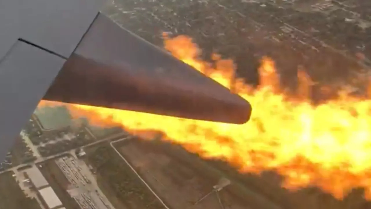 Viral Video: Southwest Airlines Plane Engine Catches Fire Moments After ...