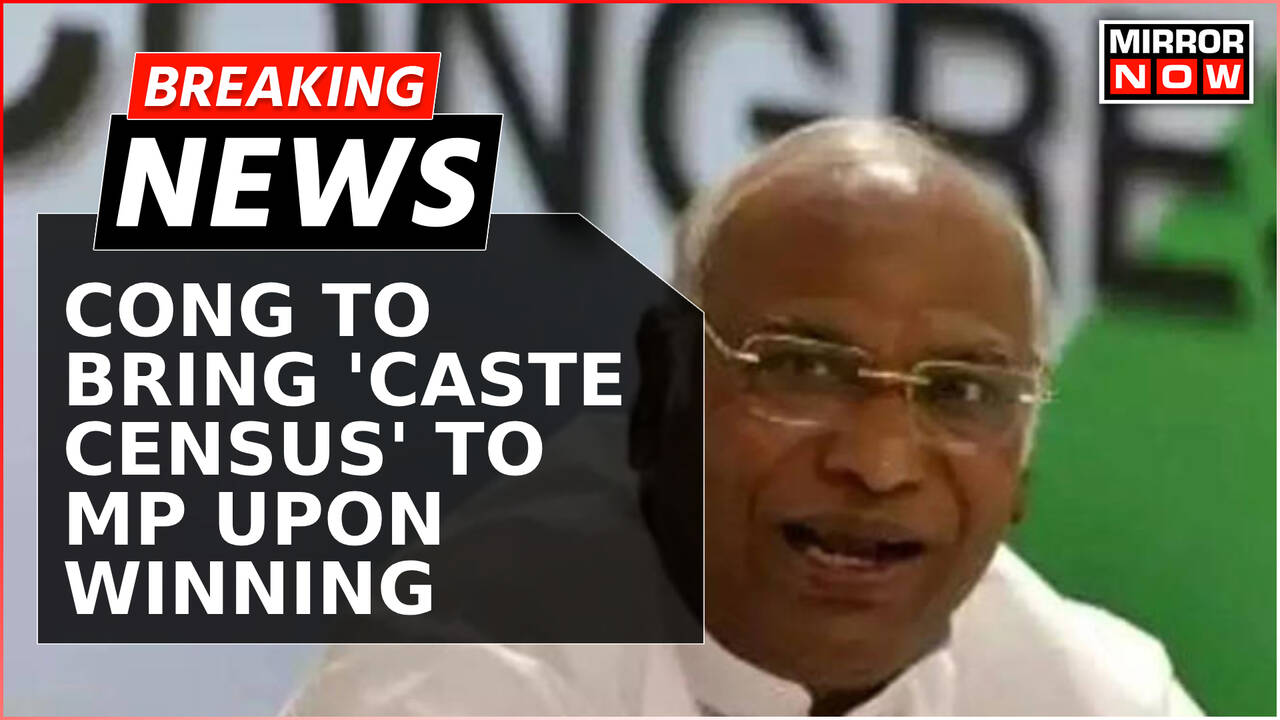 Breaking News | Mallikarjun Kharge Announces ‘Caste Census’ For MP, If Cong Wins Assembly Polls ...
