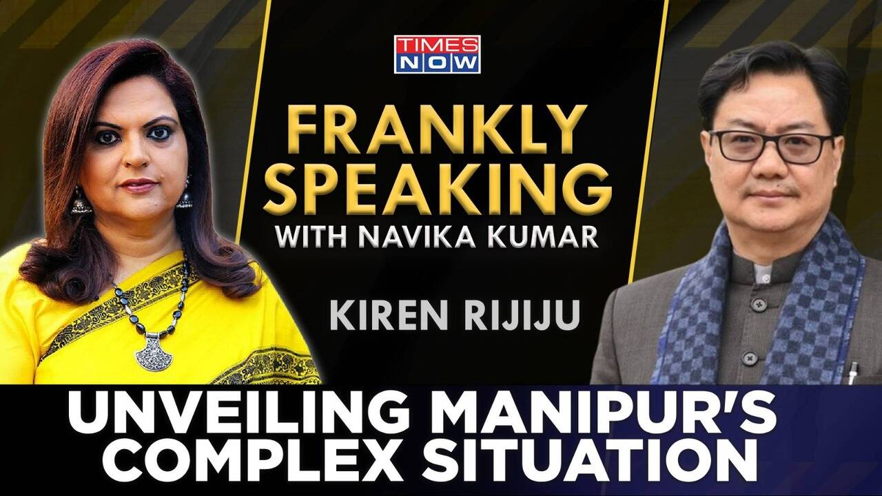 Kiren Rijiju Reflects Upon The Reason Behind Manipur Violence | Navika ...