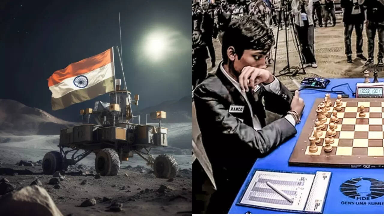 Dynamic Duo: Pragyan And Praggnan Illuminate India's Pride And Success ...