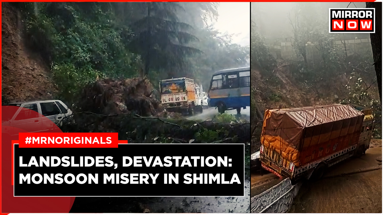 Havoc In Himachal: Heavy Rains Trigger More Landslides In Shimla | Times Now