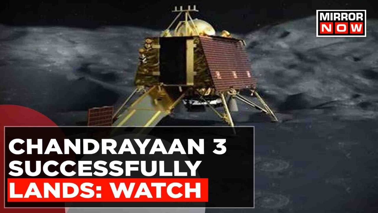 Chandrayaan 3 Successful Landing: PM Modi Congratulates ISRO | India ...