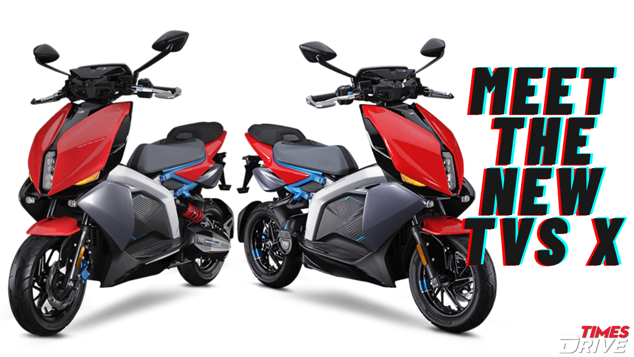 TVS X Electric Scooter Price, Range, Specification, Power, Variants ...